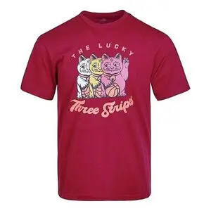 Adidas Cartoon Printing Round Neck Short Sleeve