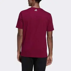 Adidas Cartoon Printing Round Neck Short Sleeve