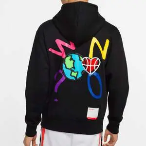 JORDAN Why Not Printing Pattern Hoodie