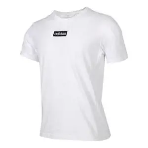 Adidas Logo T-shirts - White