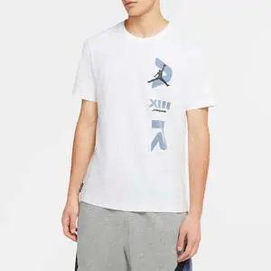 JORDAN Legacy Aj13 Short Sleeve T-shirt - White