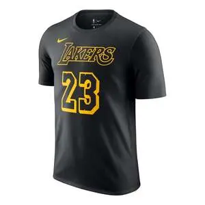 Nike Nba Lakers Lebron James T-shirt - Black