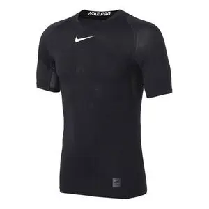 Nike Pro Dri-fit Short Sleeve Training Top - Black