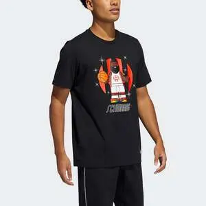 Adidas X Lego Harden Tee White Orange