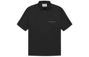 Fear Of God Fw21 Polo Shirt 'stretch Limo - Black
