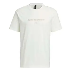Adidas Lounge Graphic T-shirt - White