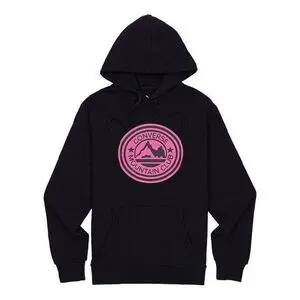 CONVERSE Chest Large Logo Hoodie - Black
