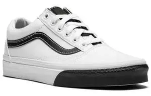 VANS Old Skool Color Block Sneakers - White/black