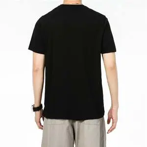 PUMA Contrasting Colors Logo Printing Round Neck Short Sleeve