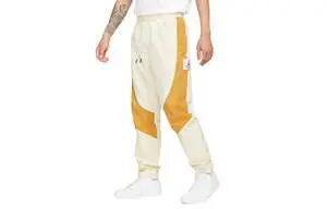 JORDAN Flight Contrasting Colors Breathable Drawstring Sports Pants