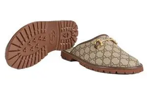 Gucci Gg Canvas Slipper