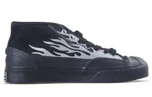 CONVERSE Asap Nast X Jack Purcell Mid "silver Flames - Black/silver