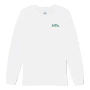 VANS X One Piece Graphic Long Sleeve T-shirts - White