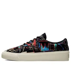 CONVERSE Jean-michel Basquiat X Skid Grip "kings Of Egypt Ii" Sneakers - Black/multi-color