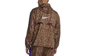 Nike Hooded Track Jacket With Animal Print