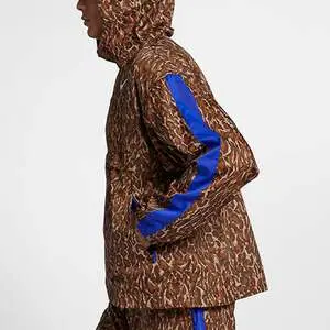 Nike Hooded Track Jacket With Animal Print