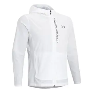 Under Armour Outrun The Storm Hooded Jacket - White