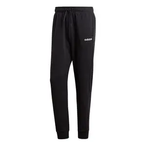 Adidas E Pln T Pnt Fl Solid Color Bundle Feet Casual Sports Pants - Black