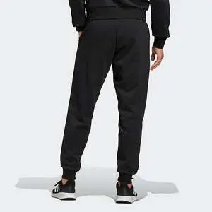 Adidas E Pln T Pnt Fl Solid Color Bundle Feet Casual Sports Pants - Black
