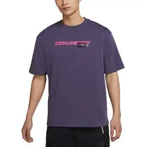 Nike As J 23eng 85 Ss Crew Dark Raisin - Purple