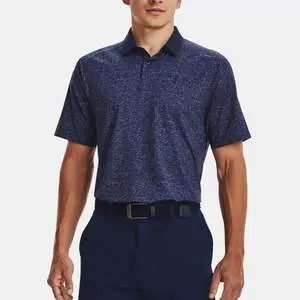 Under Armour Iso-chill Heather Polo Shirt - Navy