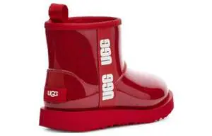 UGG Classic Clear Mini Boots - Red