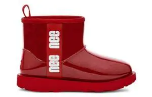 UGG Classic Clear Mini Boots - Red