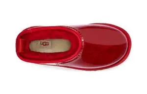 UGG Classic Clear Mini Boots - Red