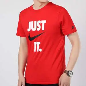 Nike Alphabet Printing Round Neck Short Sleeve