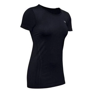 Under Armour Seamless Training Sports Short Sleeve Shirt - Black