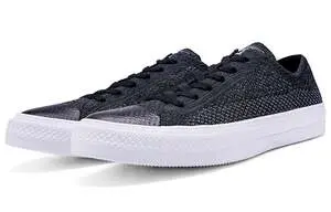 CONVERSE X Nike Chuck Taylor All Star Flyknit Low Top Sneakers - Black