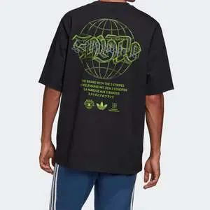 Adidas Originals Short Sleeve T-shirt With Back Graffiti Print