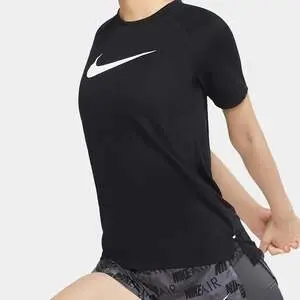 Nike Breathe Tailwind Dri-fit Running Short Sleeve - Black