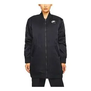 Nike Therma-fit Synthetic-fill Mid-length Jacket - Black