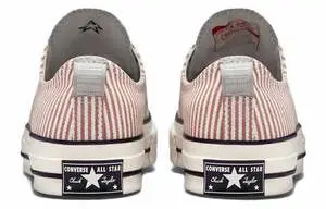 CONVERSE Chuck 70 Low Top "crafted Stripe - White/red