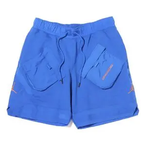 JORDAN Straight Sports Shorts With Multiple Pockets - Multi-color