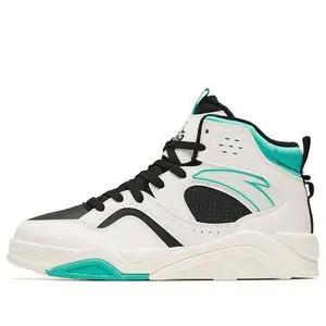 ANTA Flame 3.0 High Top Sneakers - White/black/green