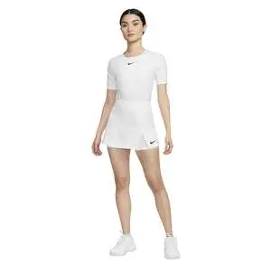 Nike Court Dri-fit Victory Tennis Skirt - White/black