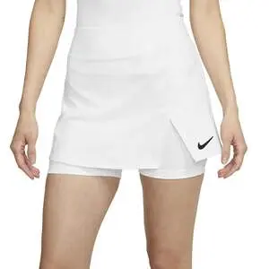 Nike Court Dri-fit Victory Tennis Skirt - White/black