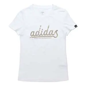Adidas Short Sleeve Graphic T-shirt - White