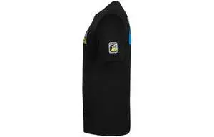Nike Back Logo Pattern Printing Round Neck Casual Short Sleeve Black