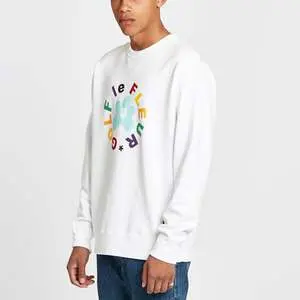 CONVERSE X Golf Le Fleur Crew Sweatshirt - White