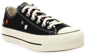 CONVERSE Chuck Taylor All Star Lift Low "daisy Embroidery