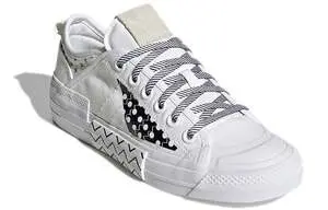 Adidas Nizza Low Top Sneakers With Graphic Detailing