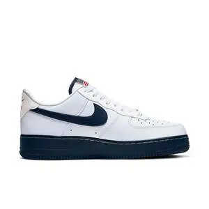 Nike Force 1 Low '07 Lv8 'usa' Sneakers - White/gold/blue