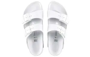 BIRKENSTOCK Arizona Leather Sandals - White