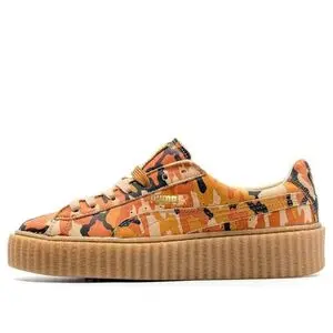 PUMA Fenty X Suede Creepers Orange Camo - Orange/orange