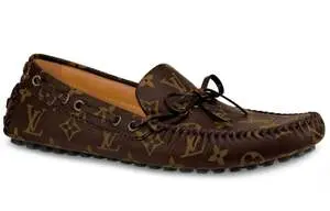 LOUIS VUITTON Monogram Arizona Moccasins