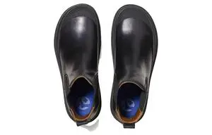 BIRKENSTOCK Prescott Slip-on Waxy Leather Boots - Black