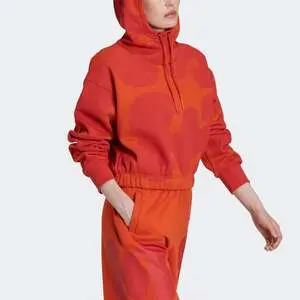 Adidas X Marimekko Cropped Hoodie